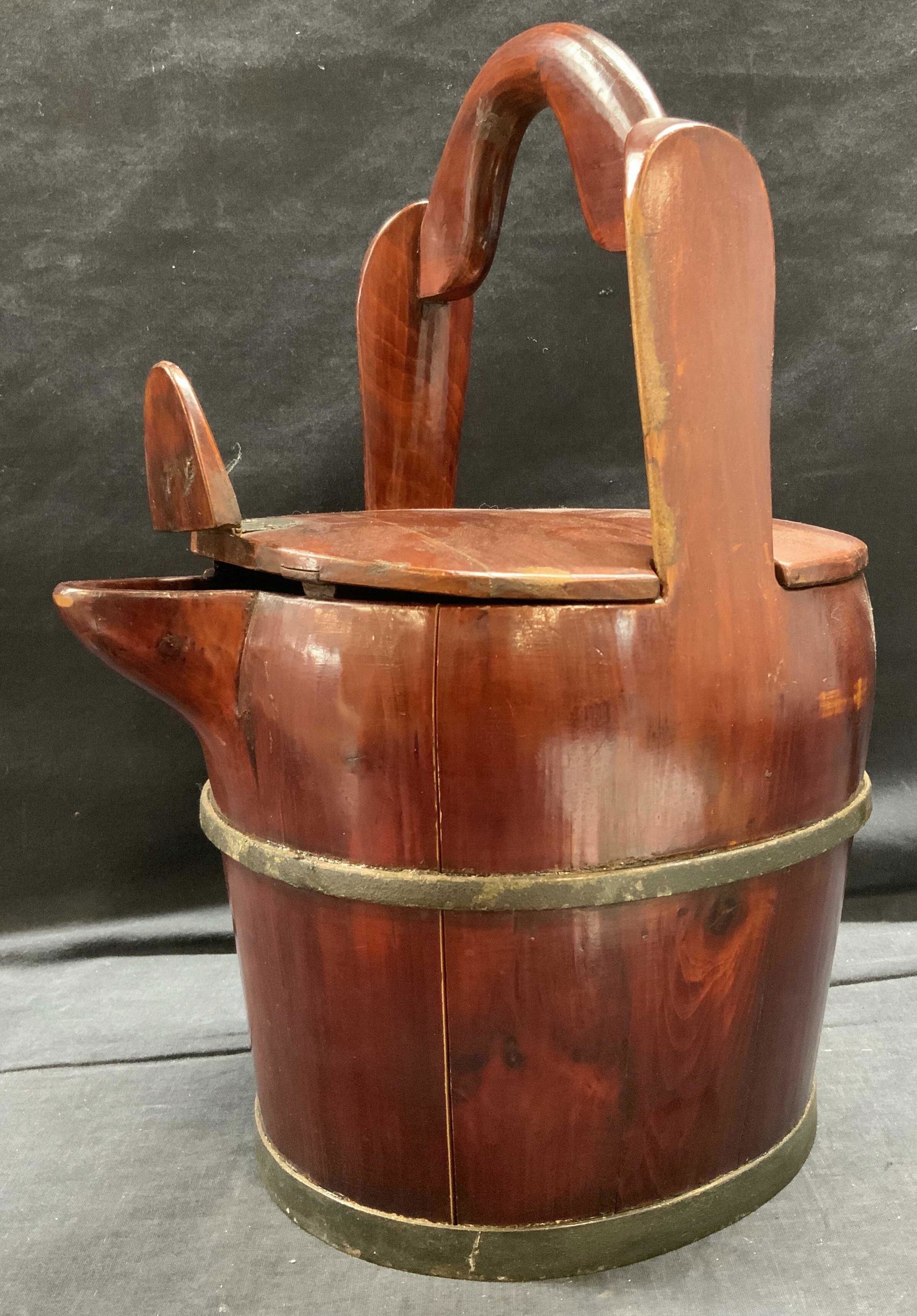 Antique Style Asian Water Bucket