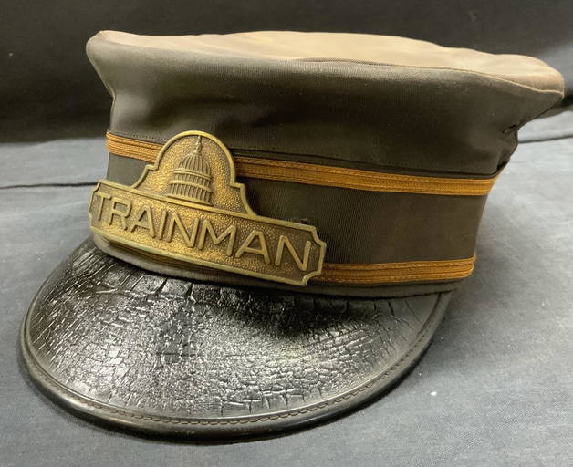 Trainman Train Conductor Hog Head Hat