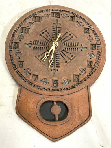 HARING Signed Hand Crafted Ceramic Wall Clock (#0421) on Jul 13, 2022 ...