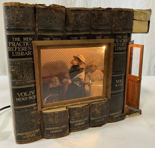 Antique Handmade Miniature Display Light Box (#0740) on Jul 20, 2022 ...