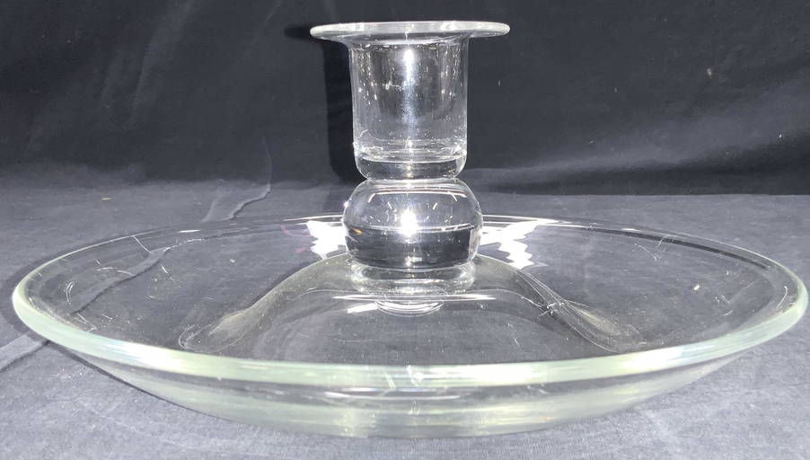 Simon Pearce Blown Glass Candle Holder