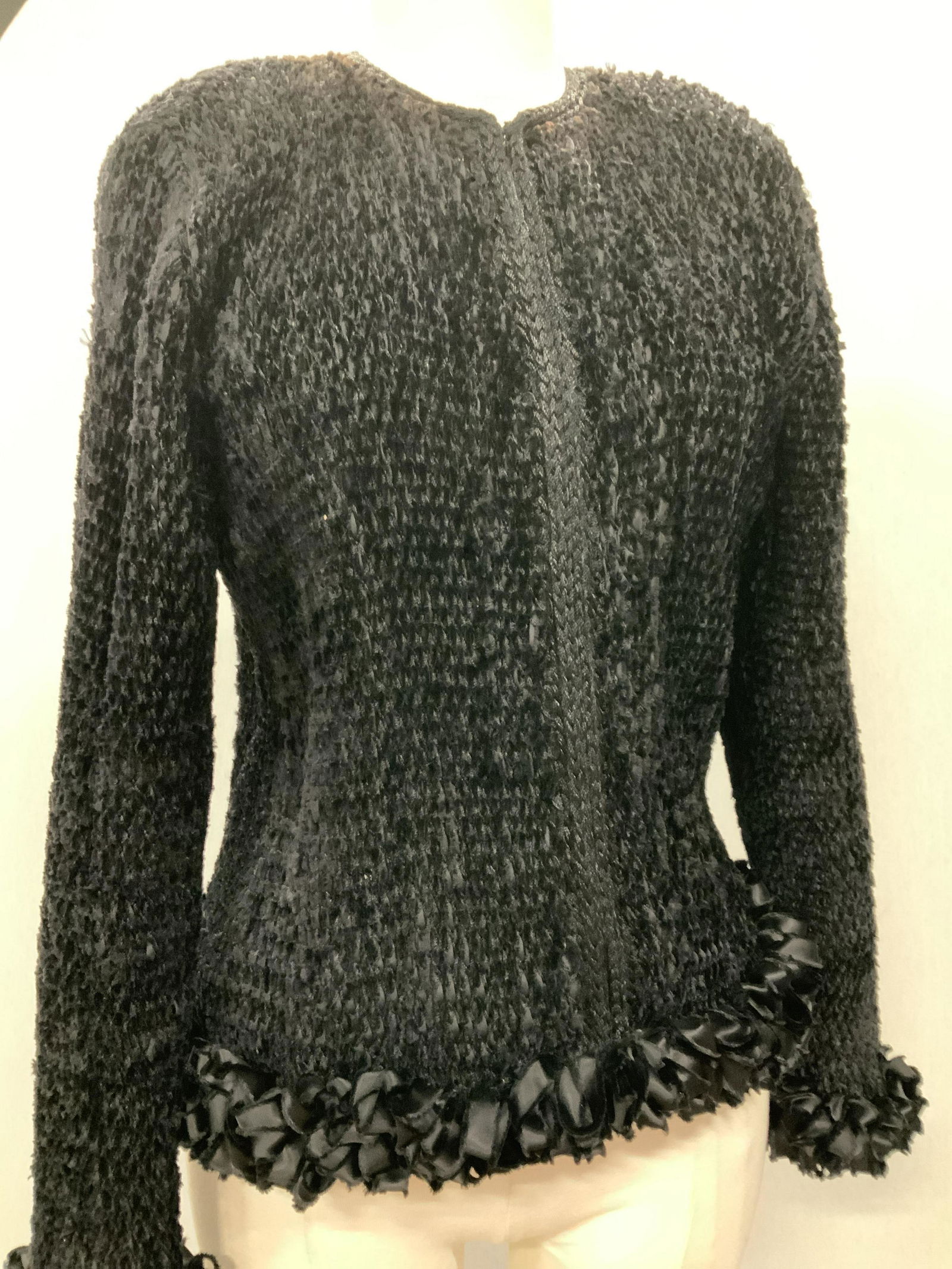 Estelle Black Evening Cardigan - Oct 12, 2022 | The Benefit Shop ...