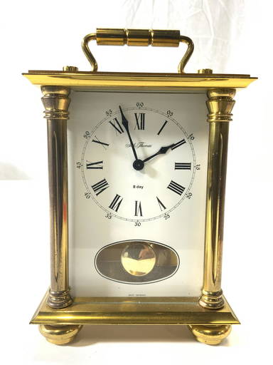 Seth Thomas Brass Carriage Clock