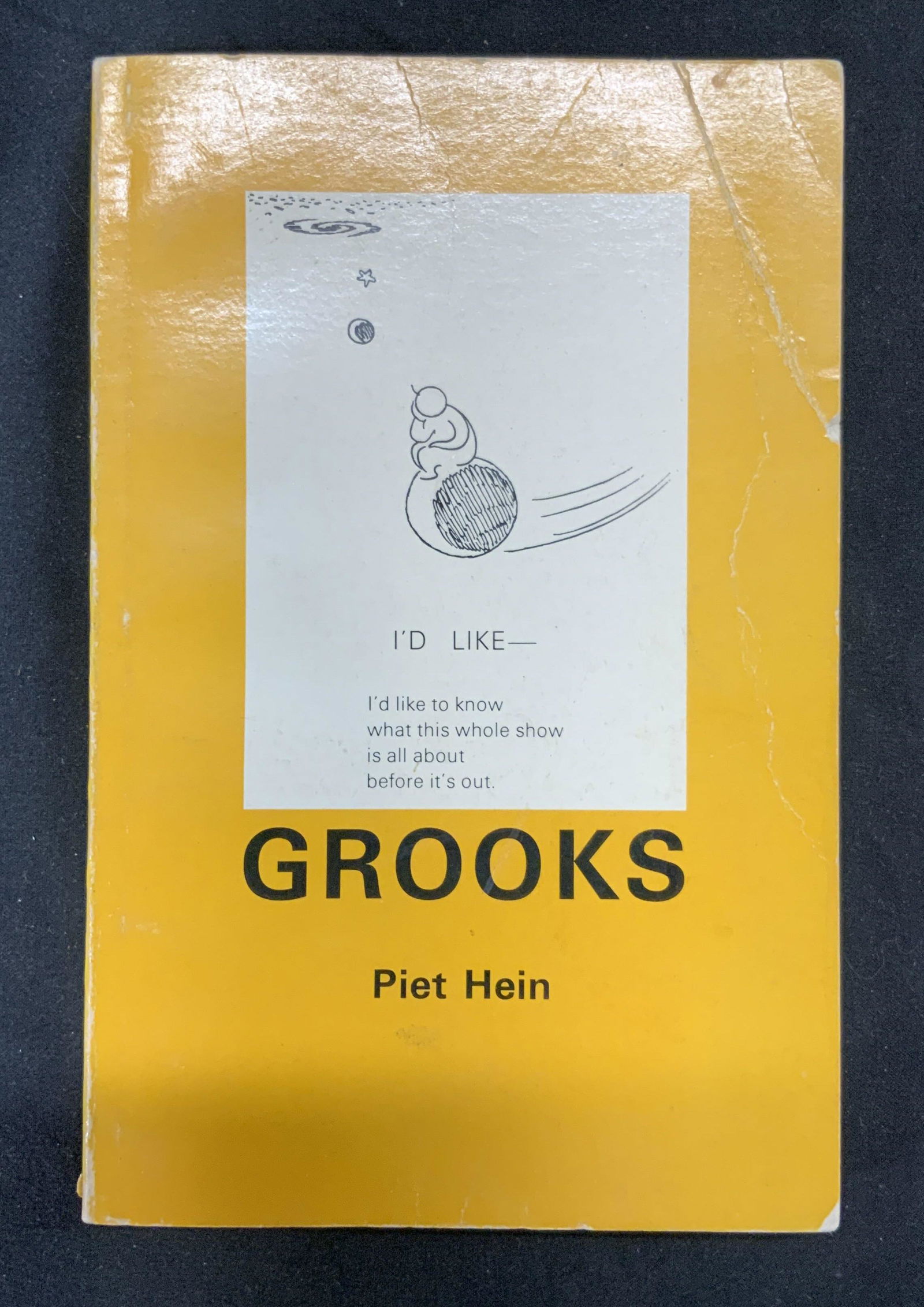 Grooks By Piet Hein 1st English Edition Book