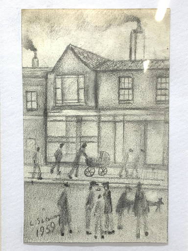 L.S. LOWRY Original Graphite Drawing Circa 1959 - Nov 16, 2022 | The ...