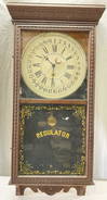 Gingerbread Wall Regulator Clock - Jun 25, 2020 | Bodnar's Auction ...