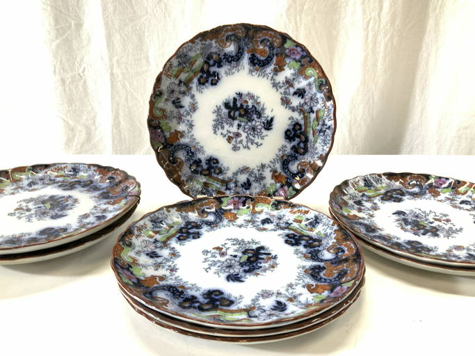 Set 11 Ridgeway Stoke on Trent Plates, England (#0238) on Dec 21, 2022 ...