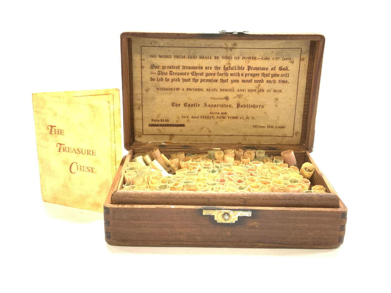 Religious Bible Verses on Miniature Scrolls in Box (#0561) on Dec 21 ...