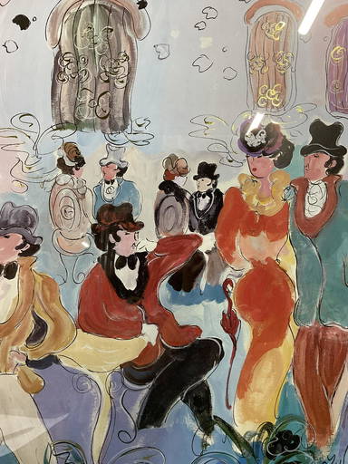 Zule Moskowitz Signed Ap Offset Lithograph