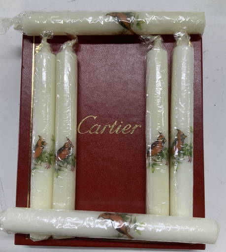 Cartier Gift Box w Set 6 Wrapped Candles (#0151) on Jan 25, 2023 | The ...