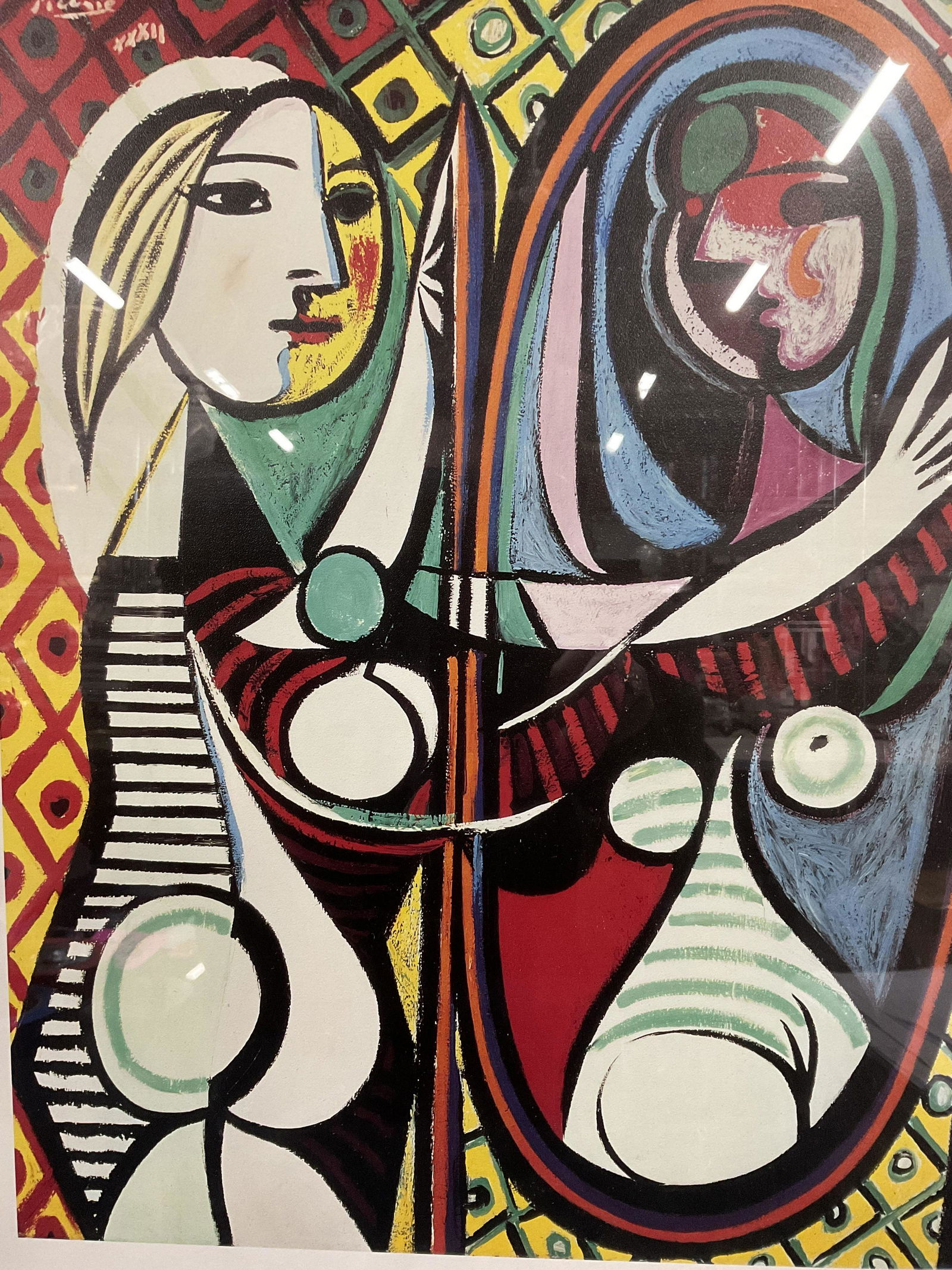 Framed Picasso Lithograph, Girl Before Mirror (#0523) on Jan 25, 2023 ...