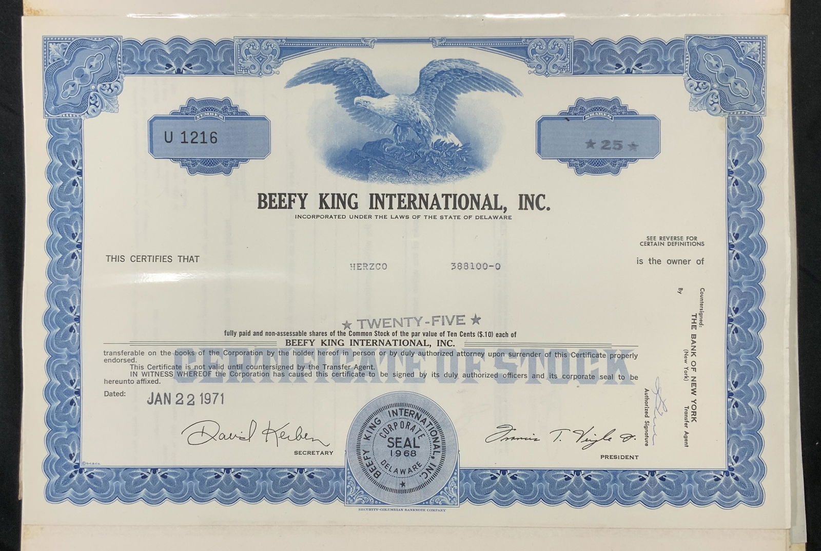 Group Antq & Vtg Stock Certificates , AT&T, More (#0749) on Jan 25 ...