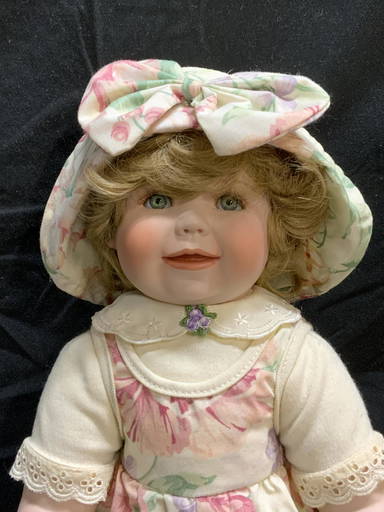Vintage Hamilton Collection Porcelain Doll