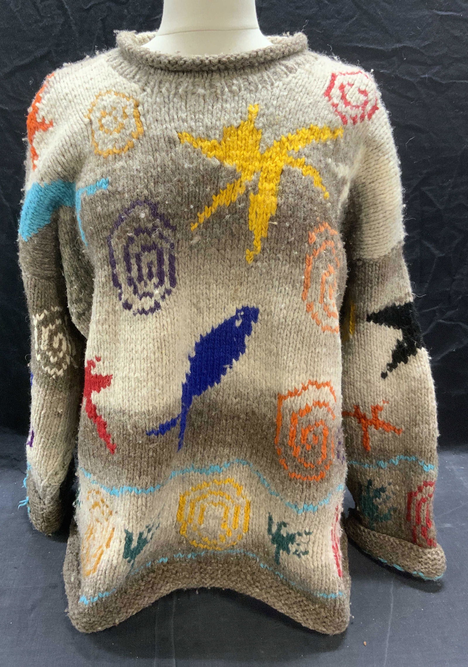 Quichua Visions Wool Sweater Ecuador Auction