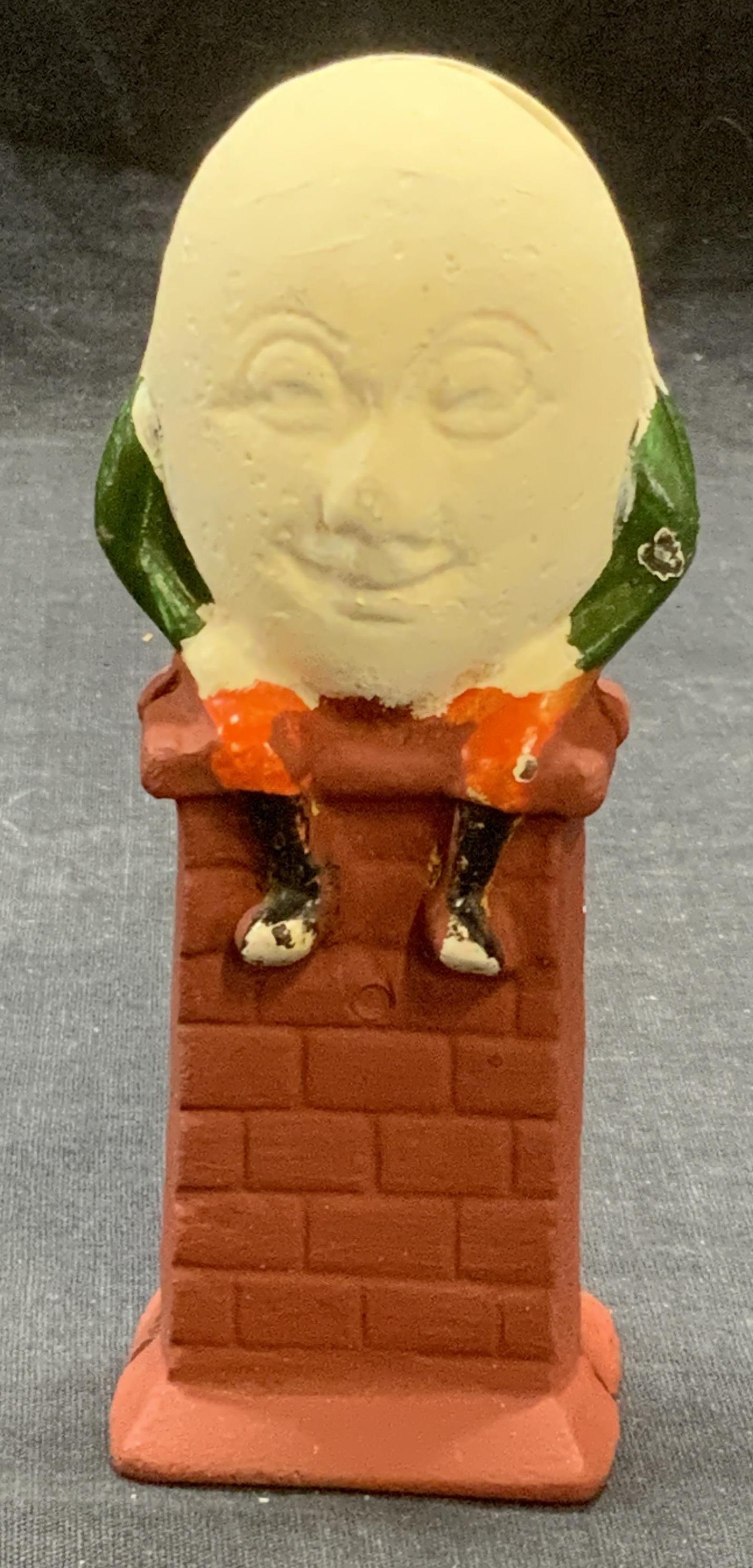 Vintage Humpty Dumpty Iron Coin Bank