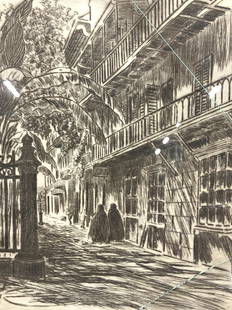 James Carl Hancock Signed Etchings