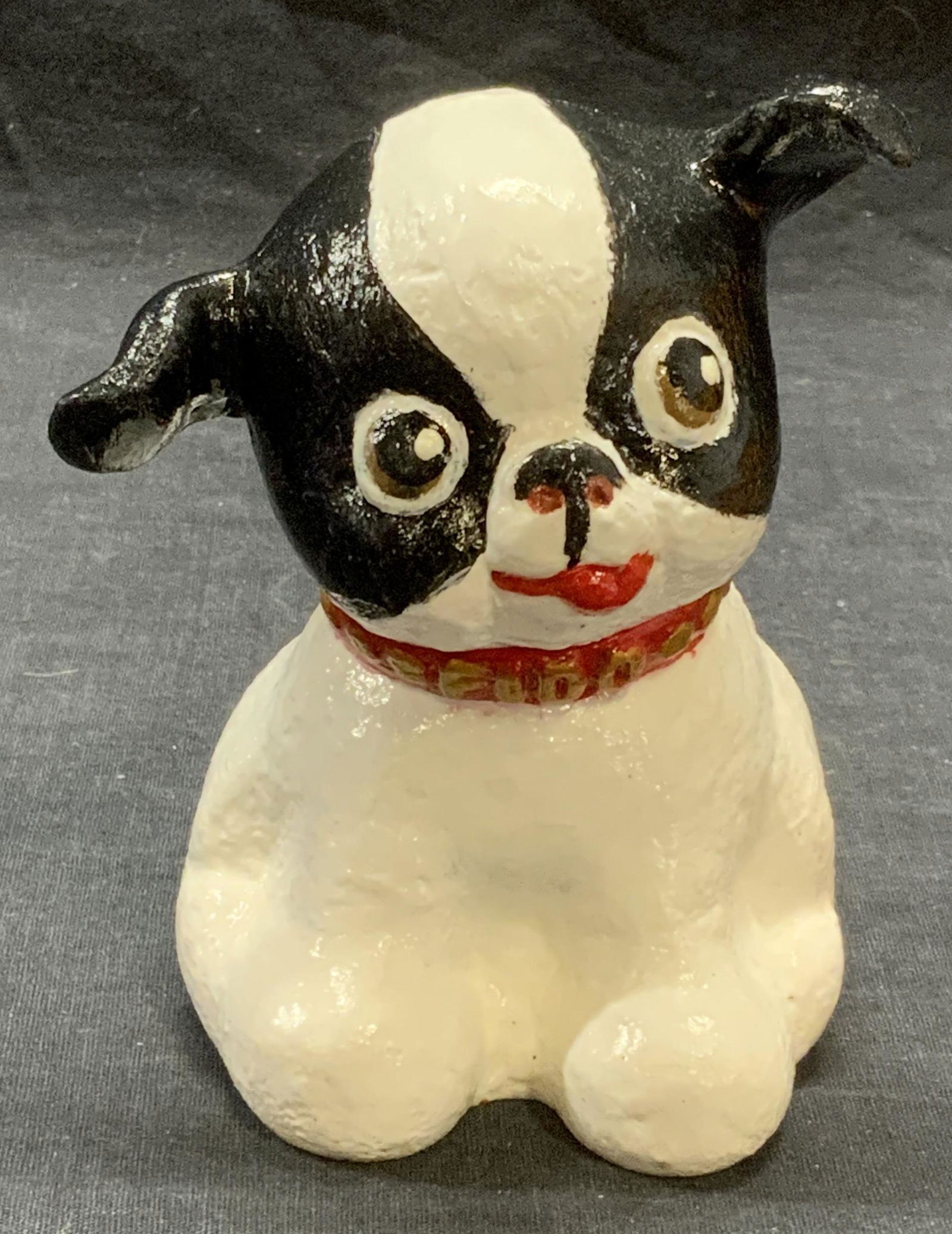 Vintage Cast Iron Fido Dog Coin Bank