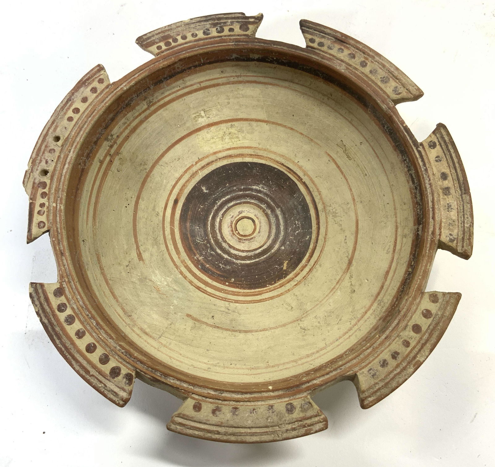 Vintage Ceramic Dish Tribal Ceramic Dish Vessel Auction