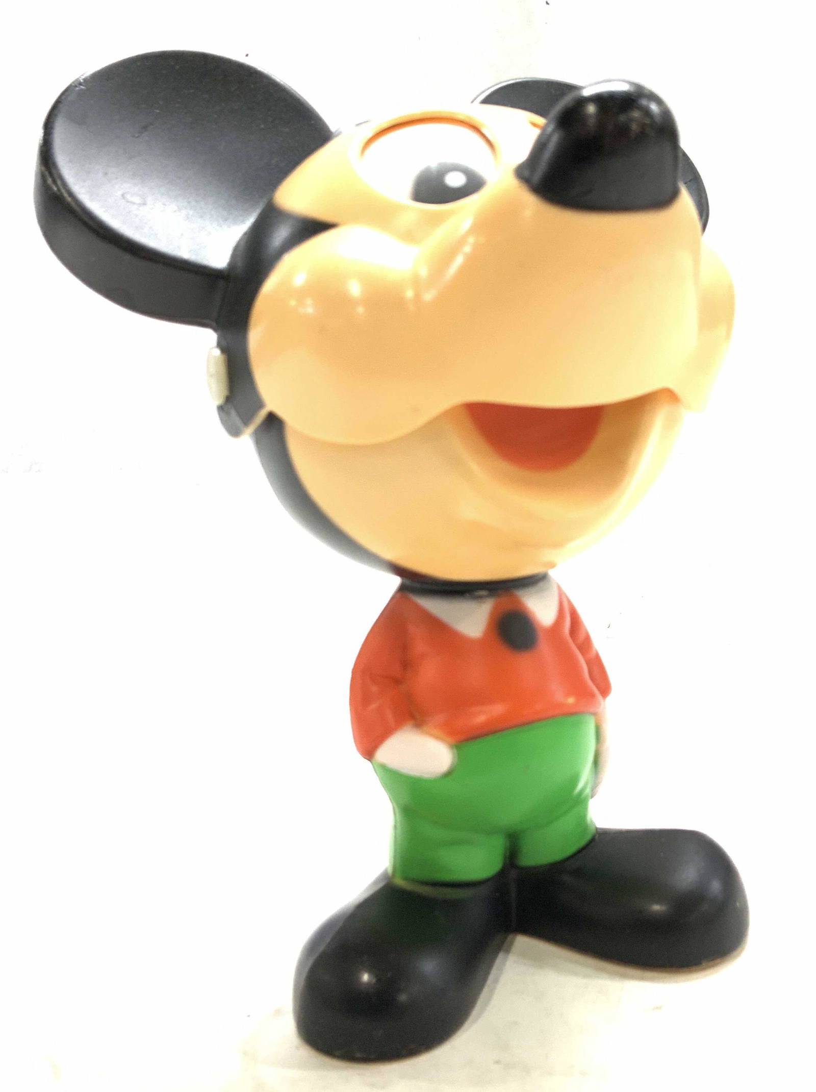 Vintage Mattel Mickey Mouse Plastic Pull Toy, 1976 Auction
