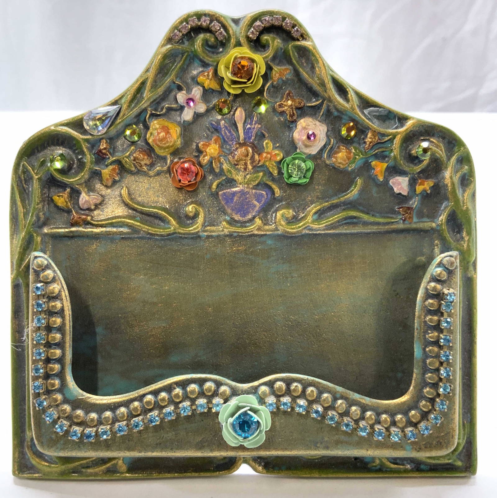 Michal Negrin Bejeweled Business Card Holder Auction