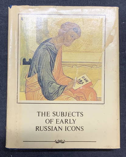 The Subjects Of Early Russian Icons Mini Book