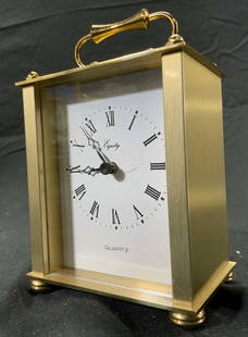 Linden Quartz Carriage Clock