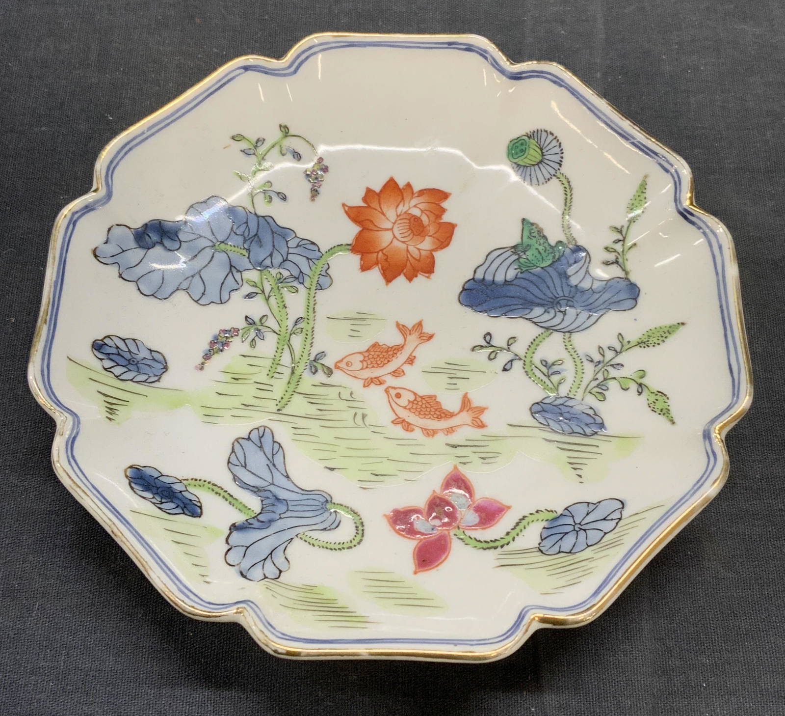 Japanese Porcelain Display Plate Hong Kong Auction