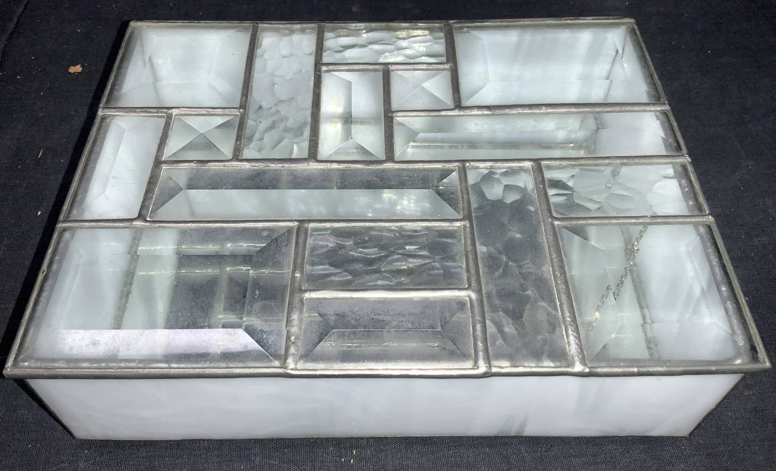 Susan Elman Stained Glass Keepsake Box Auction