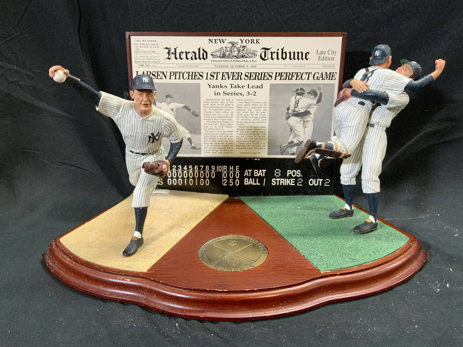 Don Larsens Perfect Game The Danbury Mint Fig Auction