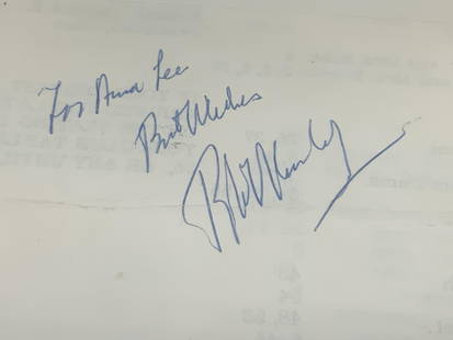 Robert Kennedy Signature