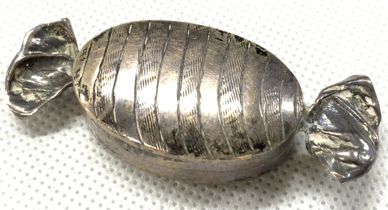 Vintage Sterling Candy Pill Box