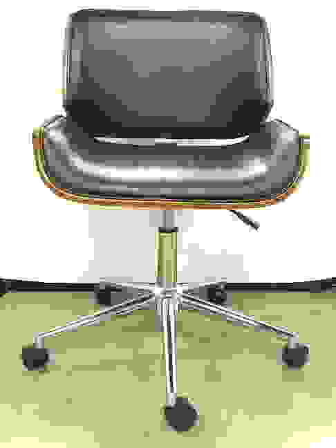 Eames Style Mcm Office Chair W Wheels Auction