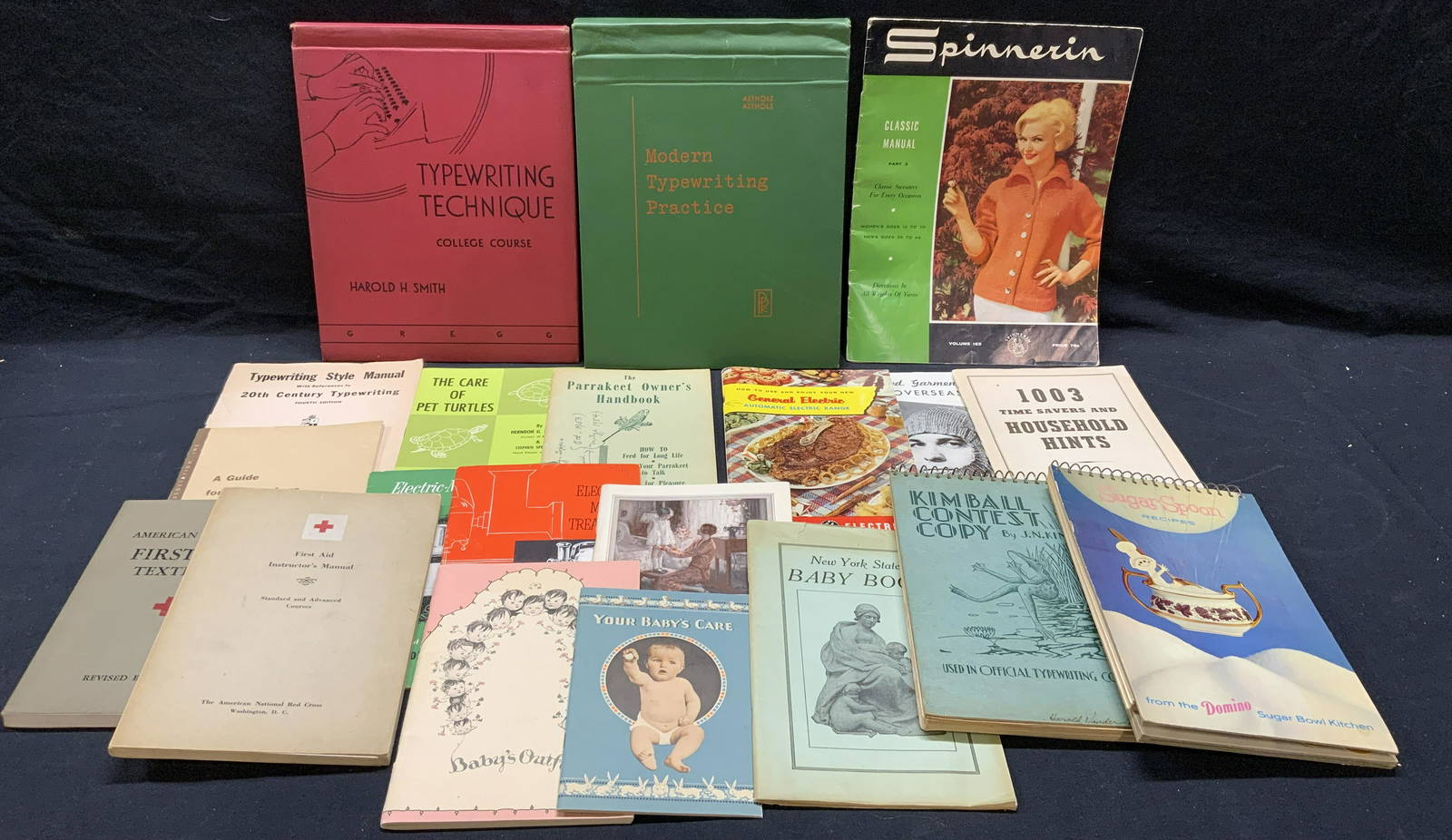 Lot 20 Antique & Vintage Guide Books Auction