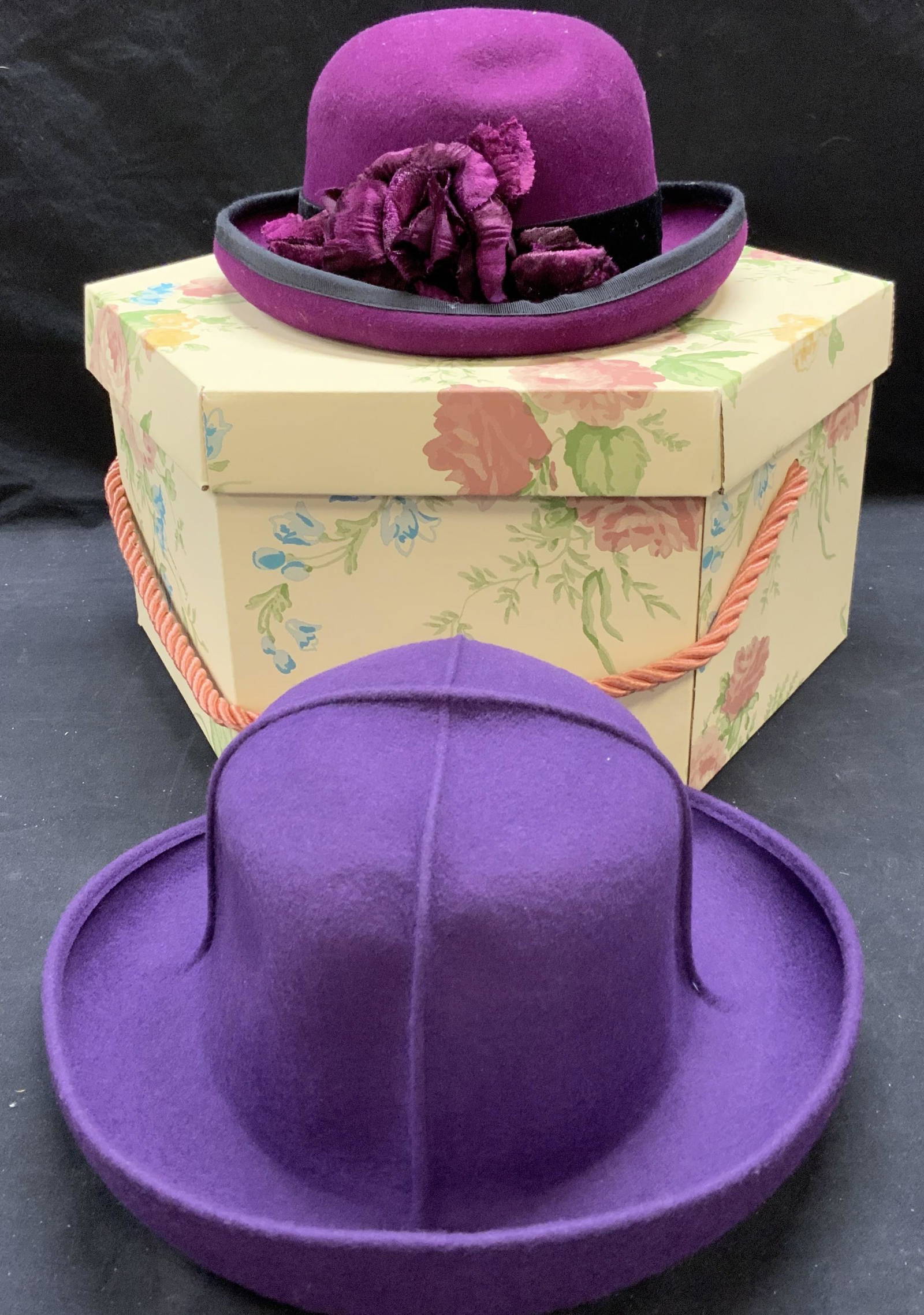 Lot 3 Tournabuoni Italian Wool Hat, More Auction