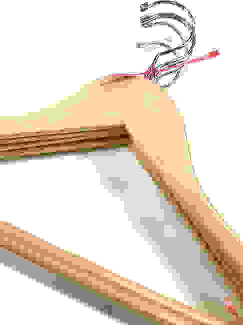 Lot 100 New Wood Clothes Hangers Nib Auction