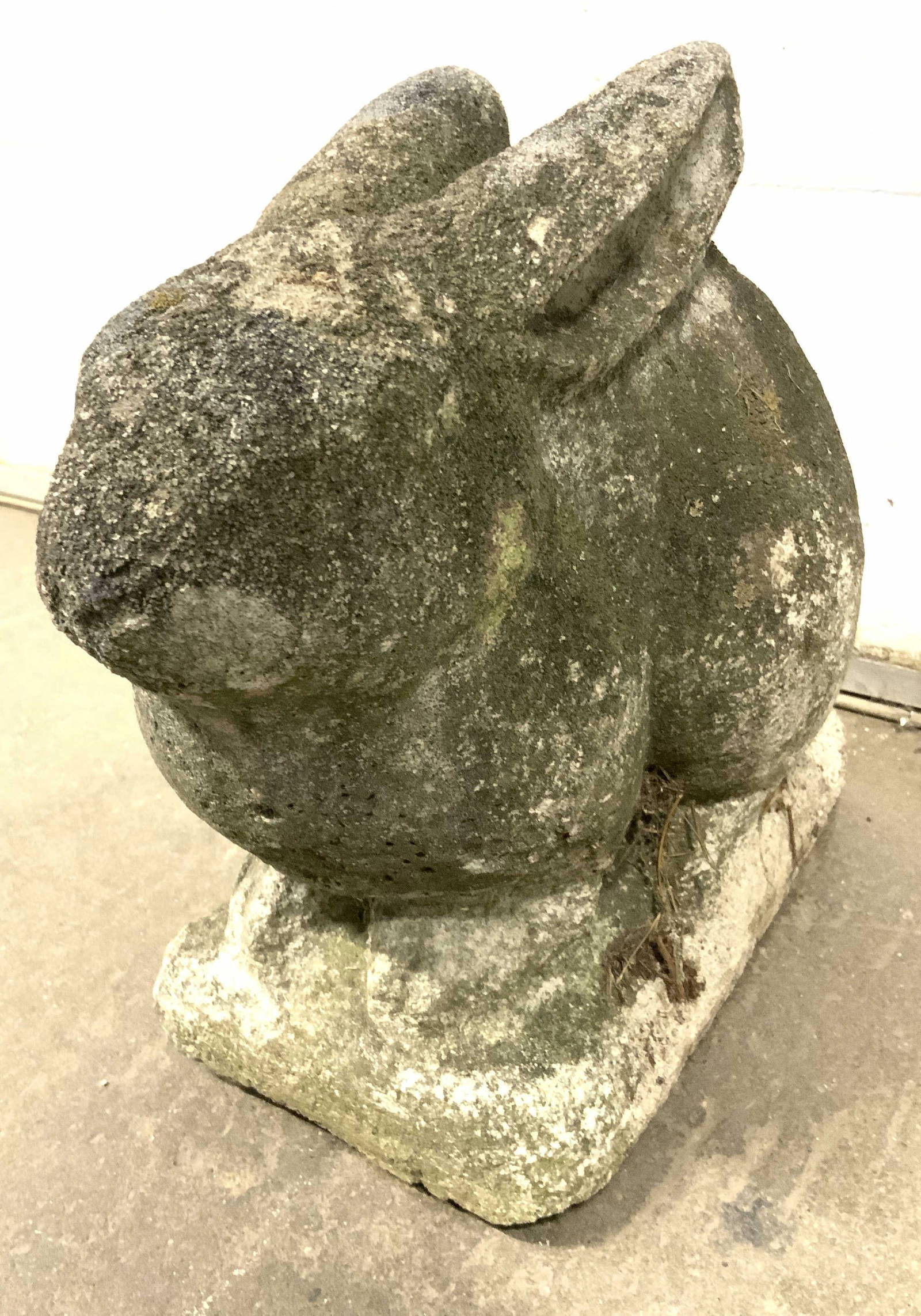 Vintage Cement Rabbit Garden Statuary 1fth Auction