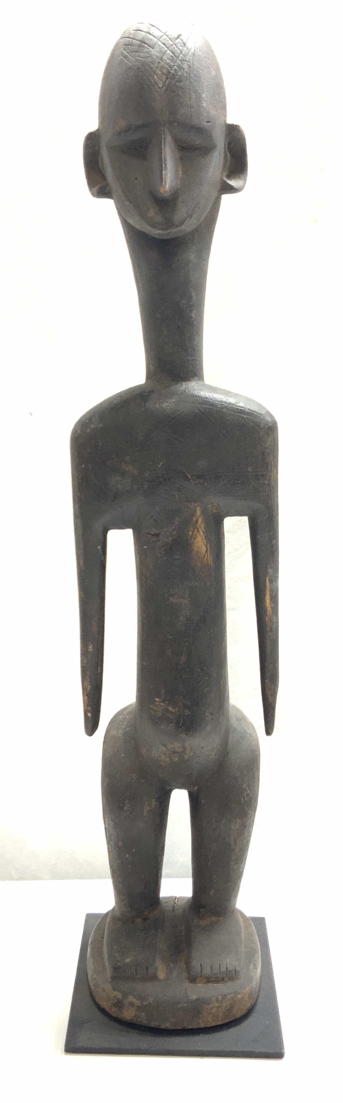 Carved Wooden Tribal Figure Sculpture Auction