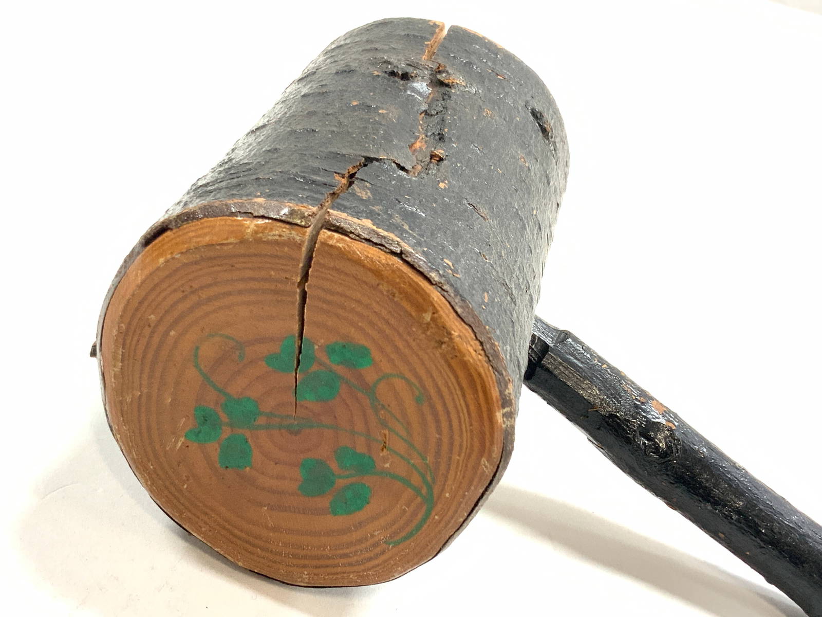 Hand Carved Wooden Irish Shillelagh Auction