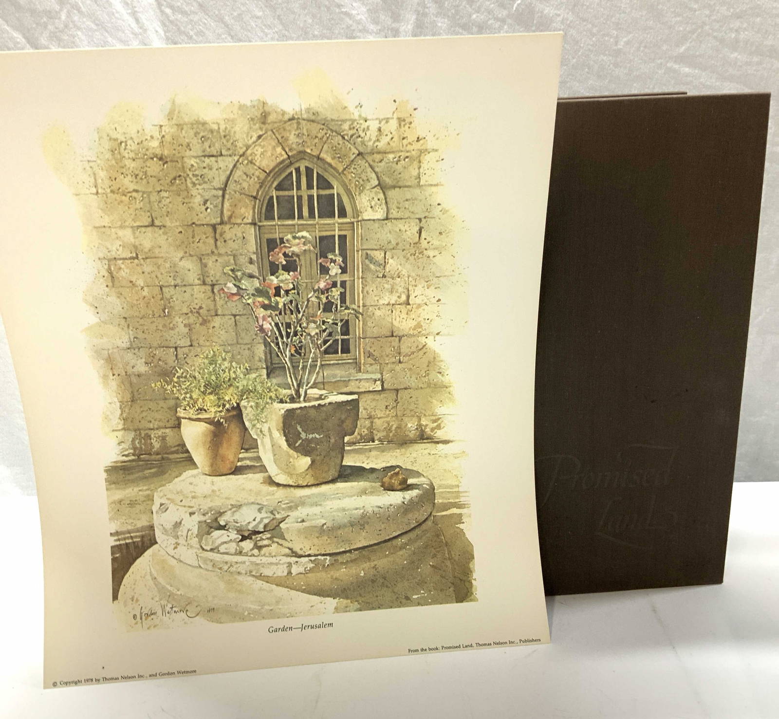 Promised Land Gordon Wetmore Illustrated Book 1978 Auction