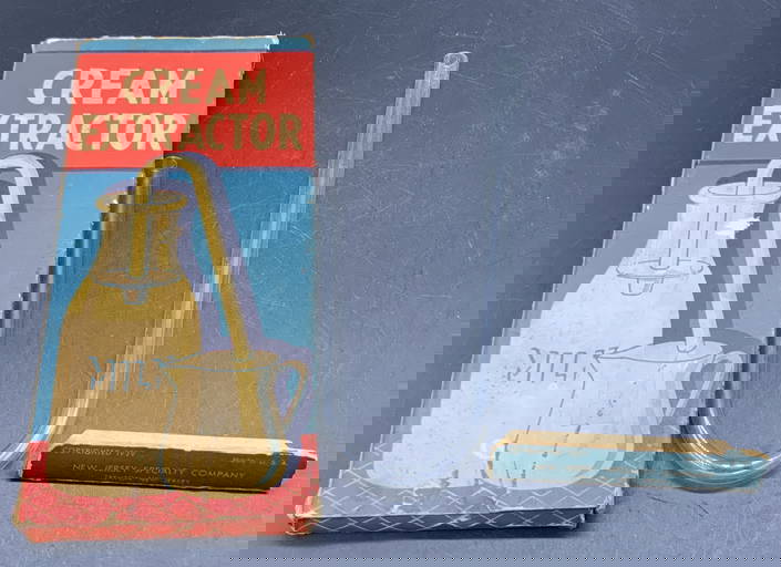 Vintage Cream Extractor W/ Original Packaging, Usa