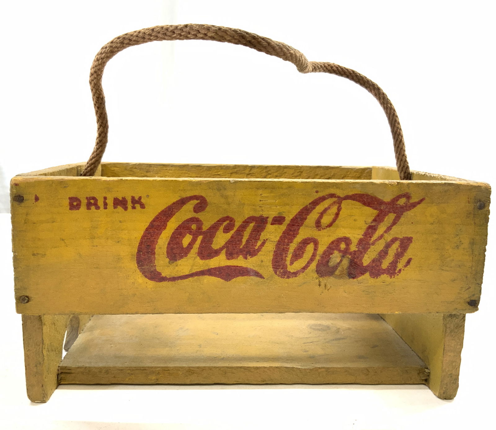 Vintage Wooden Coca Cola Bottle Holder