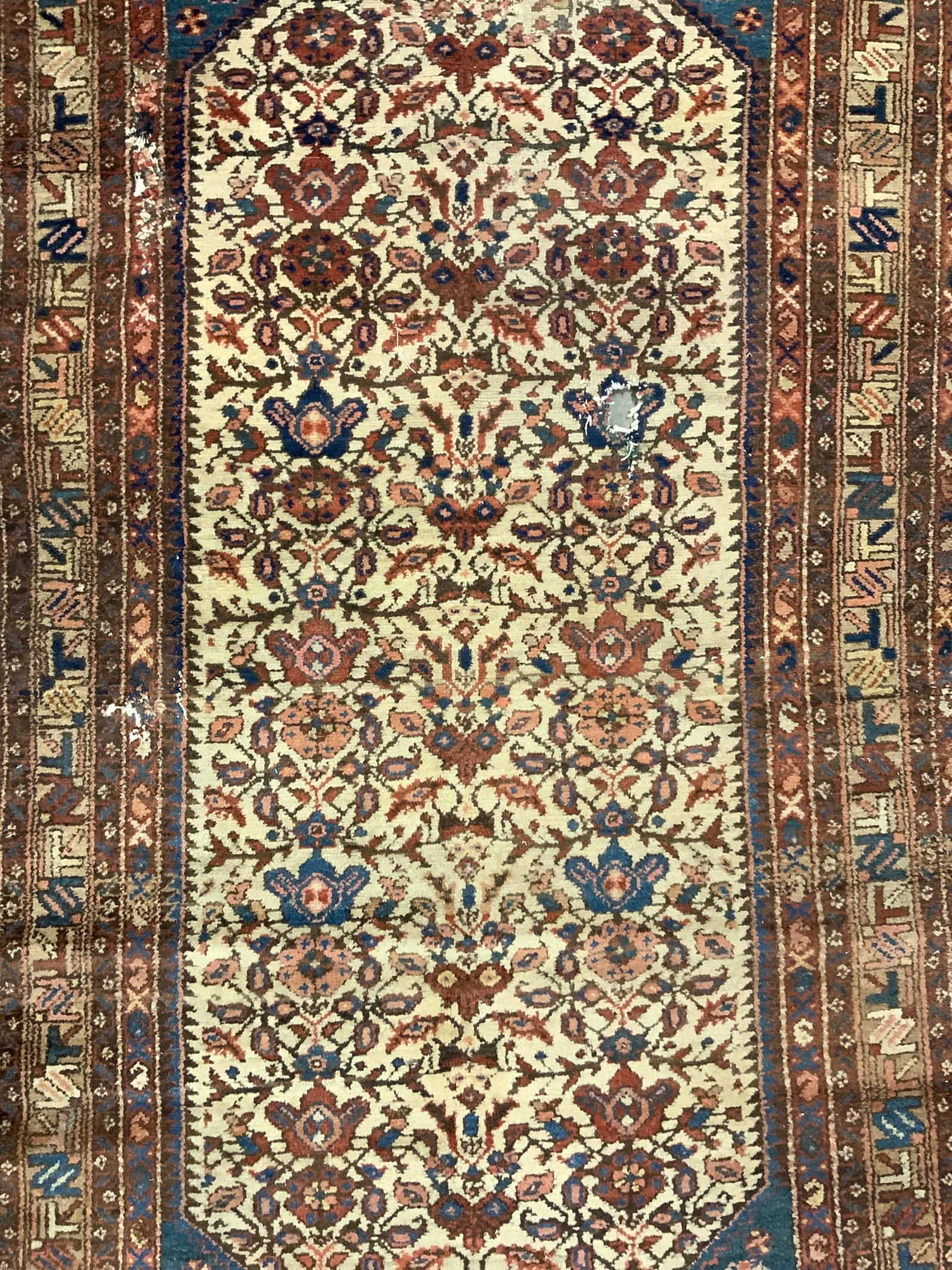 Antique Persian Wool Area Rug Auction