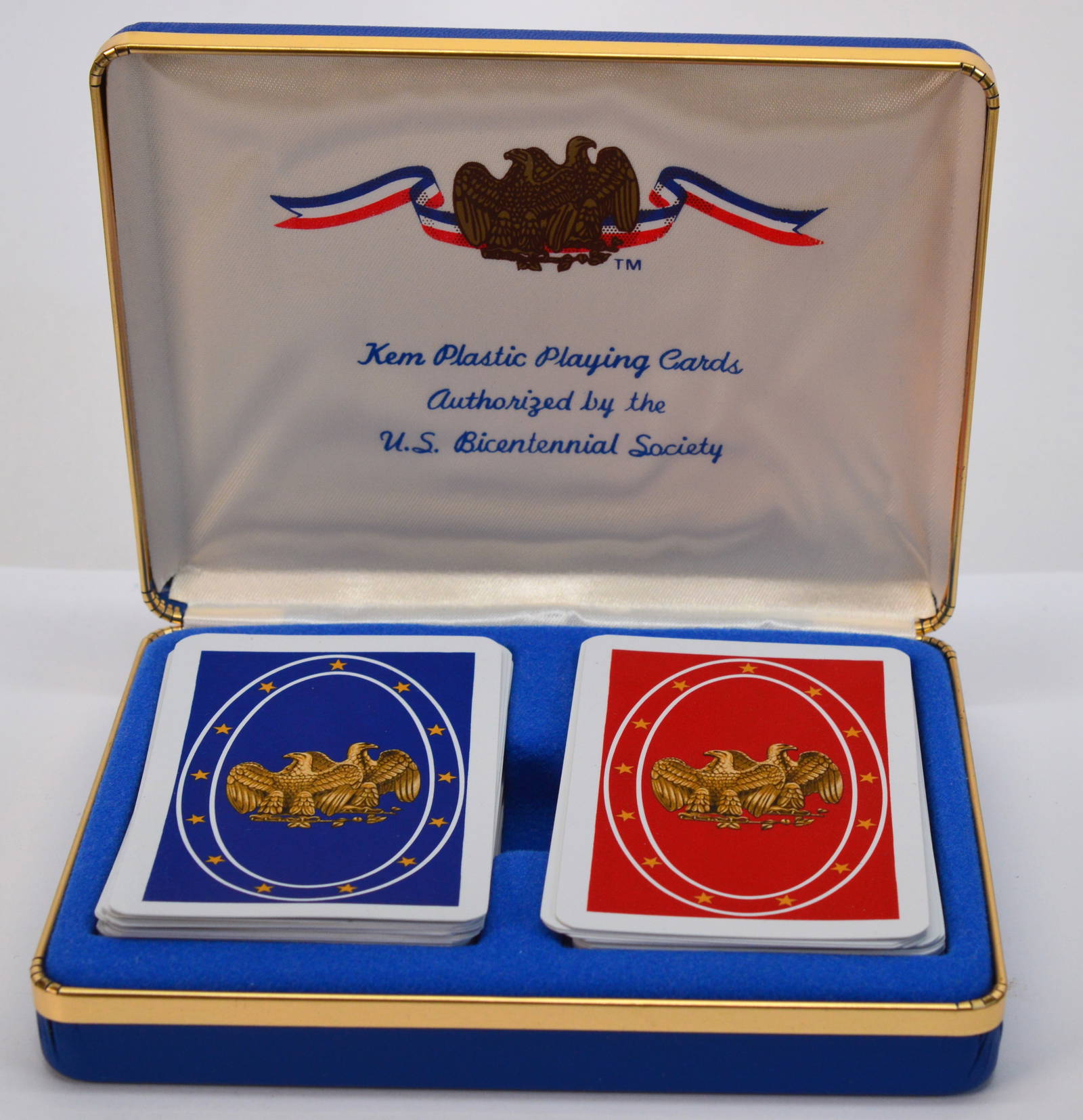 Kem Plastic Playing Cards Auction