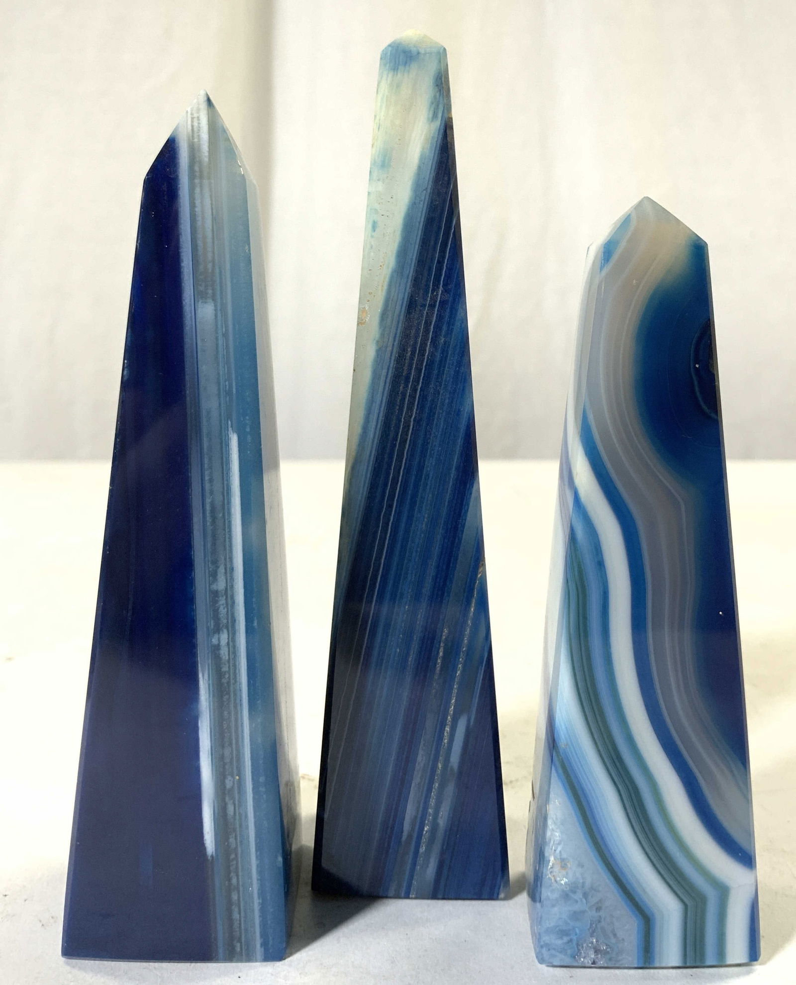 Group Lot 3 Natural Stone Obelisks - Nov 08, 2023 | The Benefit Shop ...