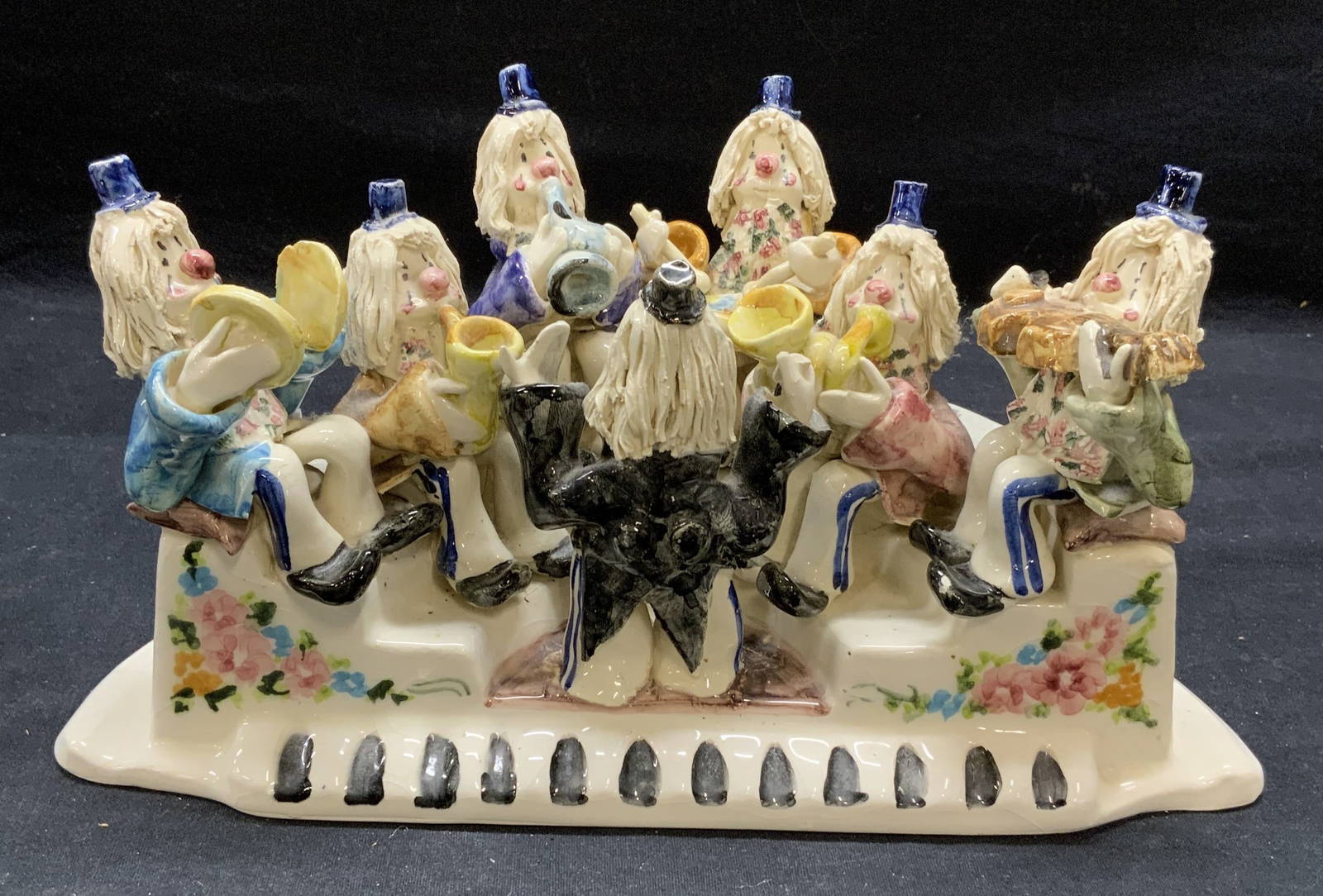 Rodrigo De Tirana Ceramic Orchestra Sculpture Auction