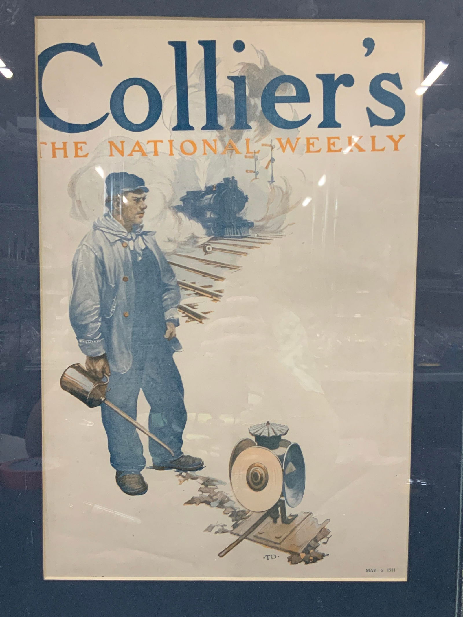 Colliers The National Weekly, Antique Cover 1911