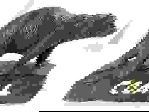 Vntg Hand Crafted Coal Bear Sculpture Auction