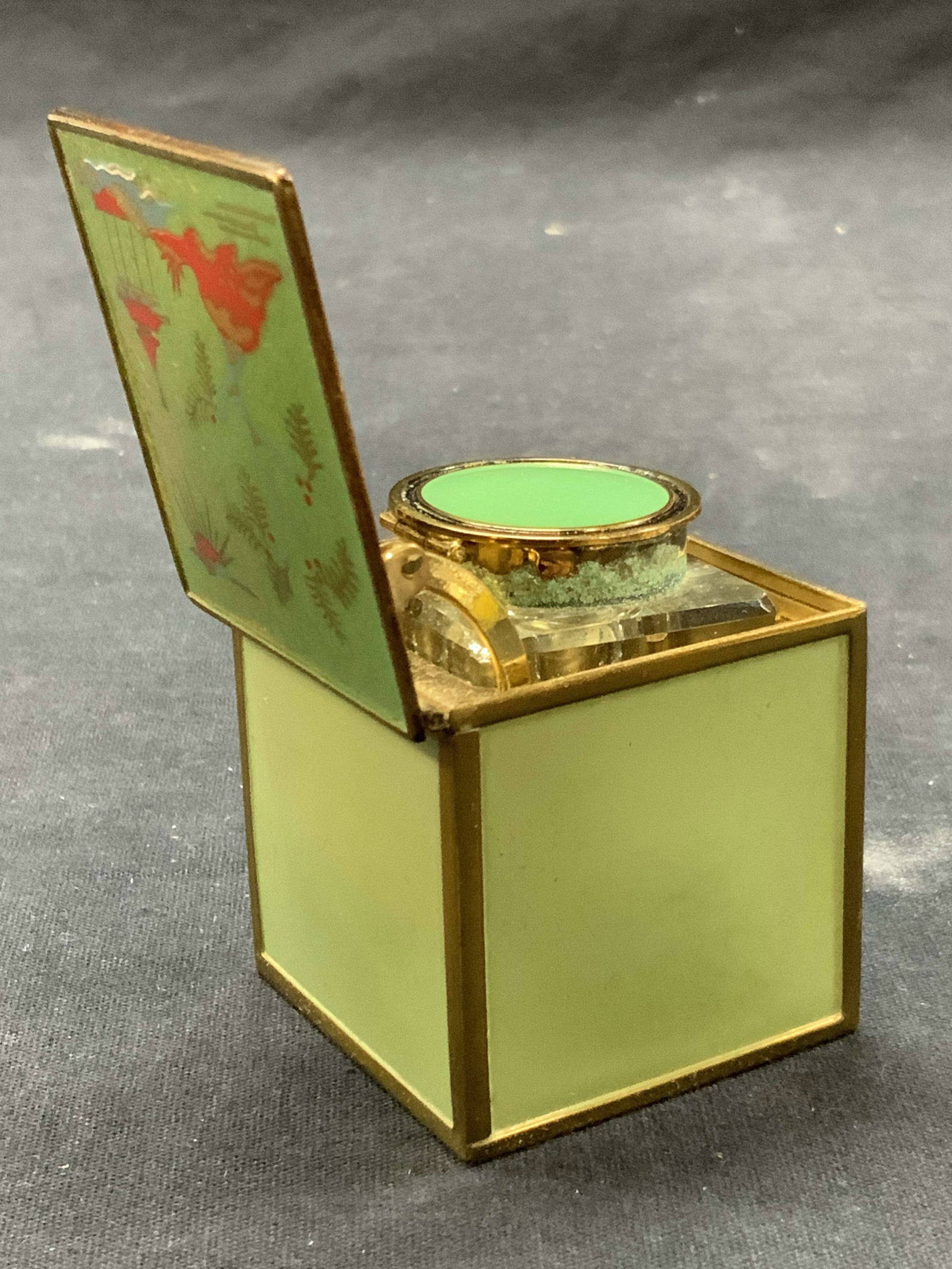 Drgm Retractable Ink Well Box, Germany Auction