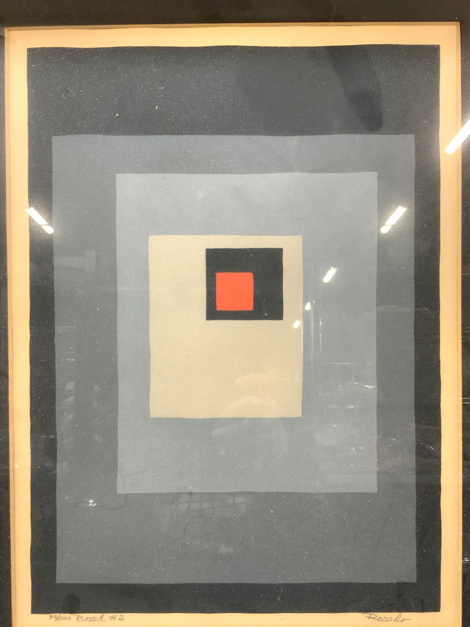 Julio Rosado Signed Boxed #2 Silk Screen Auction