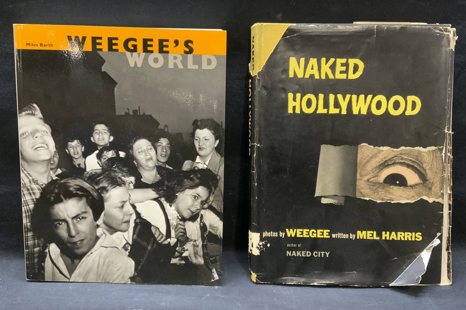 2, Sgn Weegee & Mel Harris Photo Book, 1953, More Auction